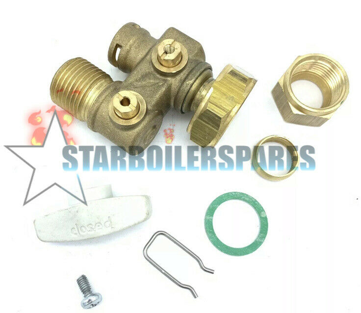 VAILLANT ECOTEC PLUS PRO COLD WATER INLET VALVE FOR FILLING LOOP 00200