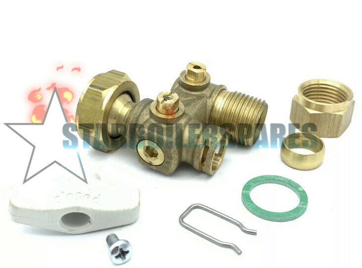 VAILLANT ECOTEC PLUS PRO COLD WATER INLET VALVE FOR FILLING LOOP 00200