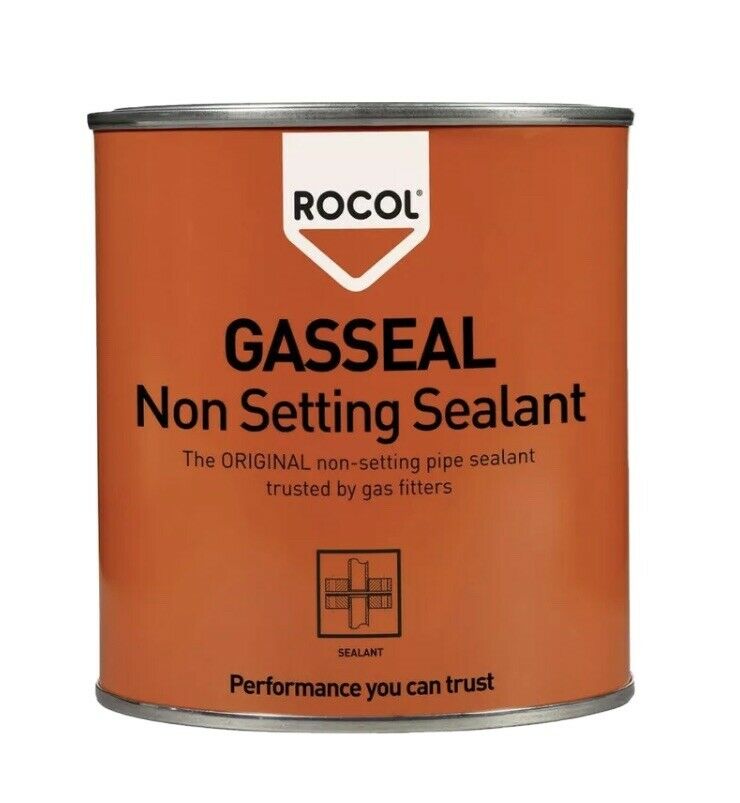 ROCOL GASSEAL SEALANT GAS SEAL PASTE 300g TIN FOR USE ON GAS PIPE JOIN